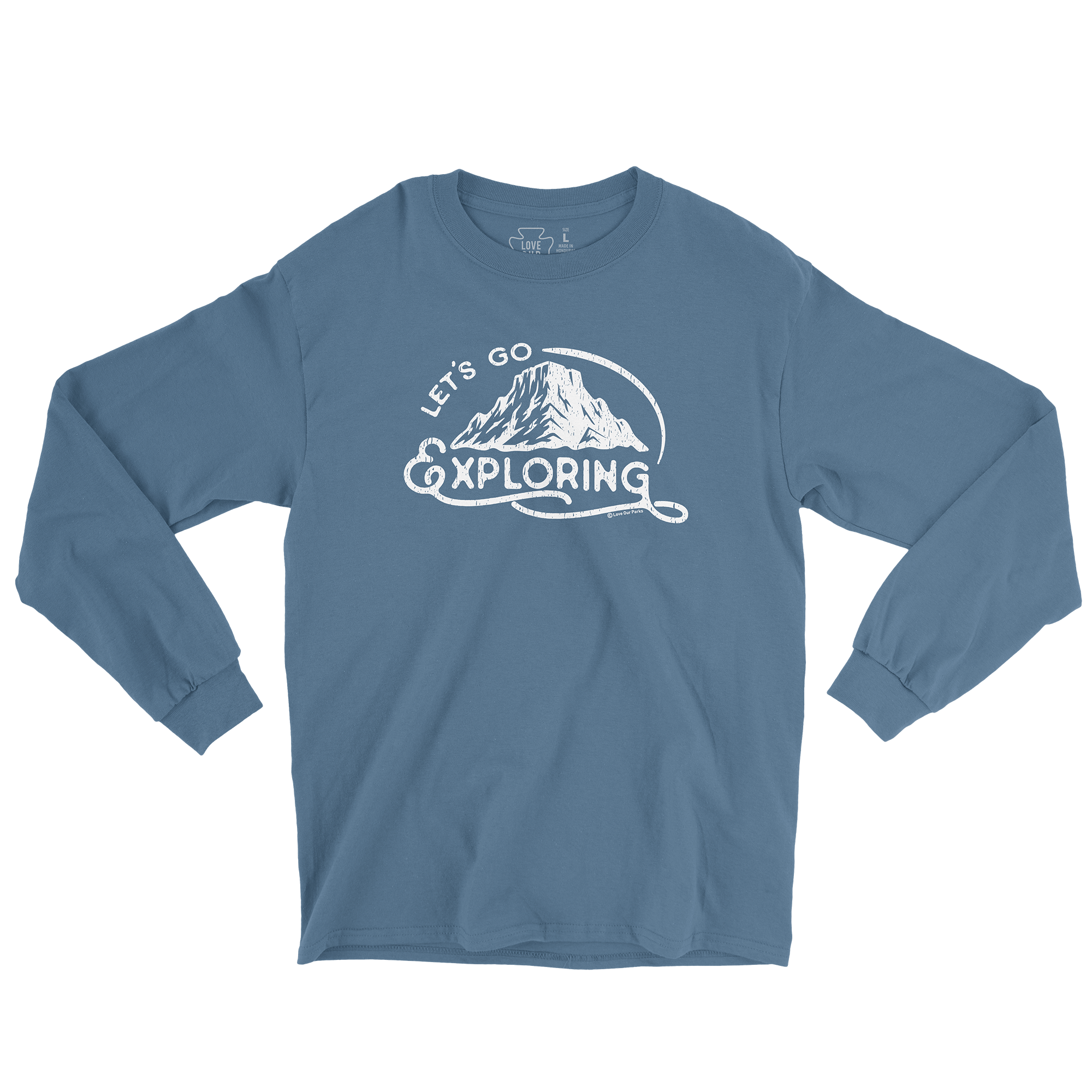 Lets Go Exploring Long Sleeve Tee – Love Our Parks