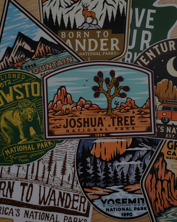 Death Valley National Park Retro Sticker – Love Our Parks
